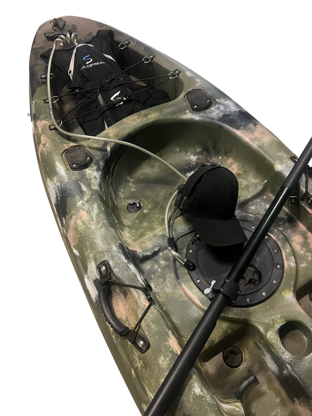 Kayaking/Rowing/Water Sports Push Button Hydration System - Solestream